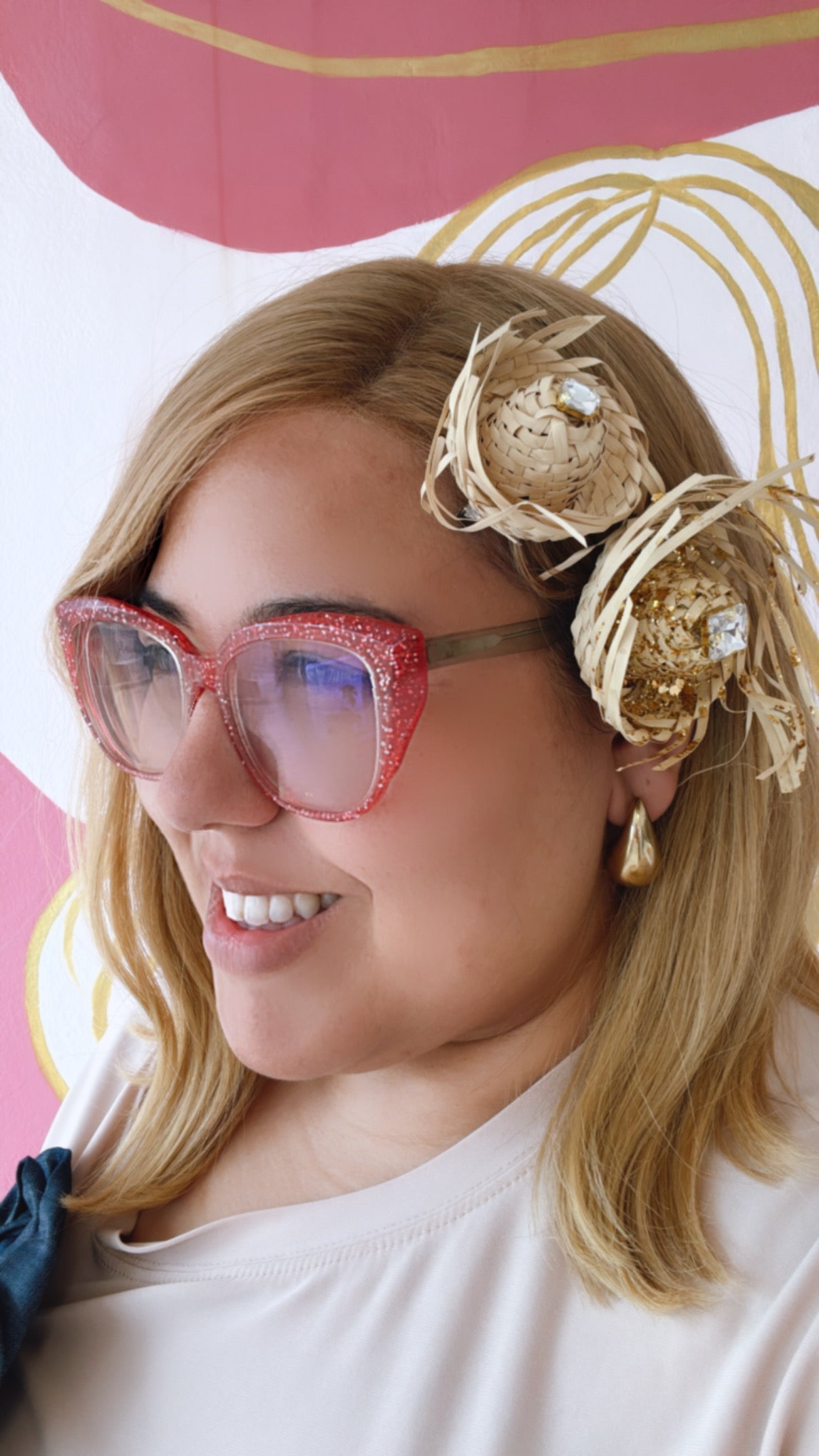 Jíbara Glam - Mini Pavita Hairclip – Glam Boutique Carmen Acevedo